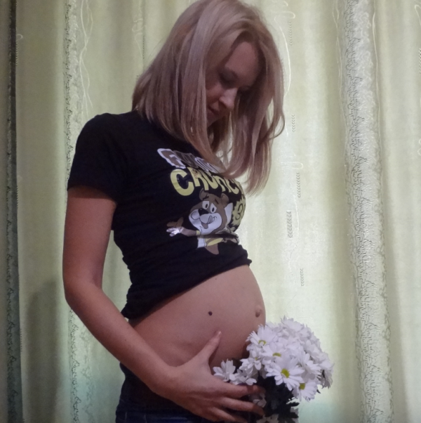Фото от пользователя Ксения Сочи Россия на 19 неделе беременности